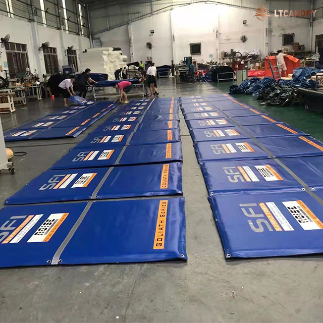 China pvc tarpaulin temporary sound barrier manufacturers, pvc ...