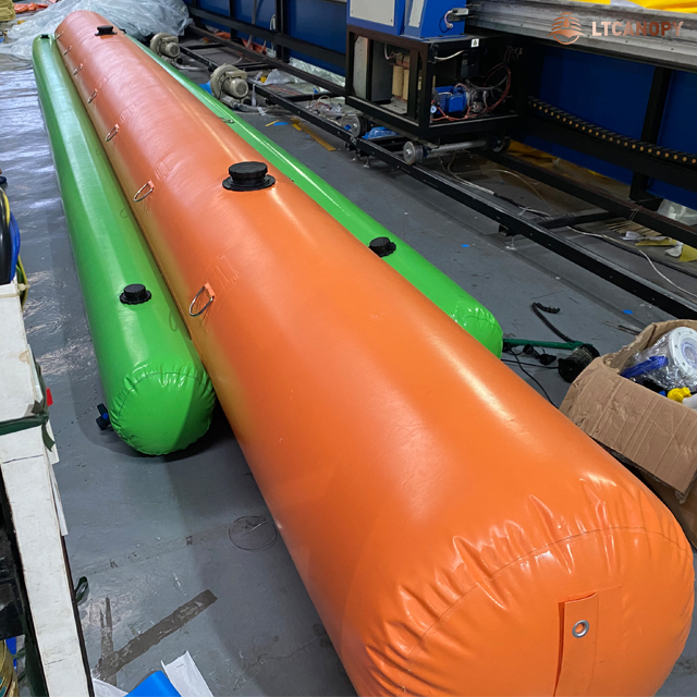 China Inflatable Tube Flood Control Barriers manufacturers, Inflatable ...