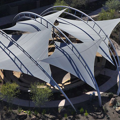 Tensile Membrane Structure Fabric-China Tension -Roof Membrane-Membrane ...