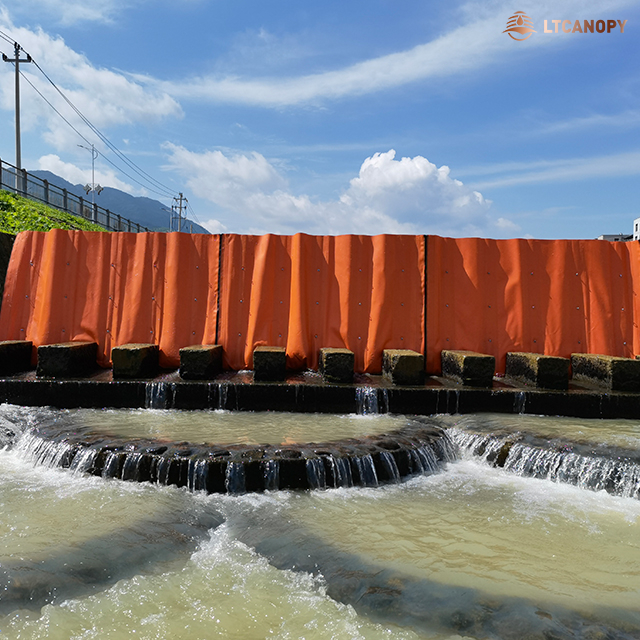 Door Deluge Baffle Barrier Safe Application Breakwater Move Flood Gate ...