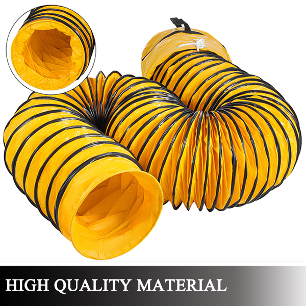 Ventilation Duct Flexible PVC Ducting Industrial Pipe Ventilation ...